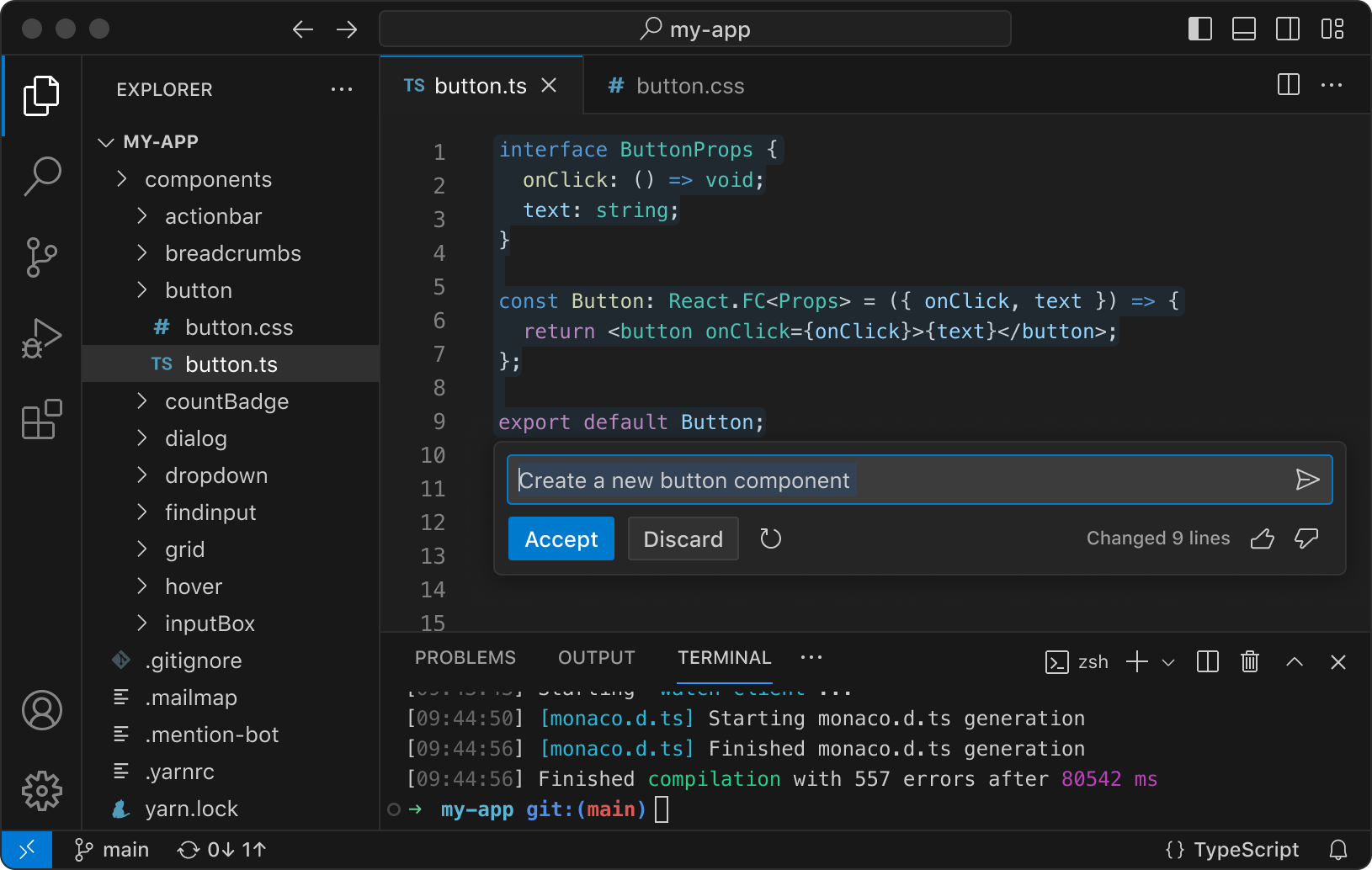 Visual Studio Code - Code Editing. Redefined